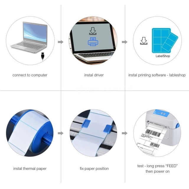 ข้อดีของเครื่องปริ้นสติกเกอร์ความร้อน - QLC Co., Ltd.