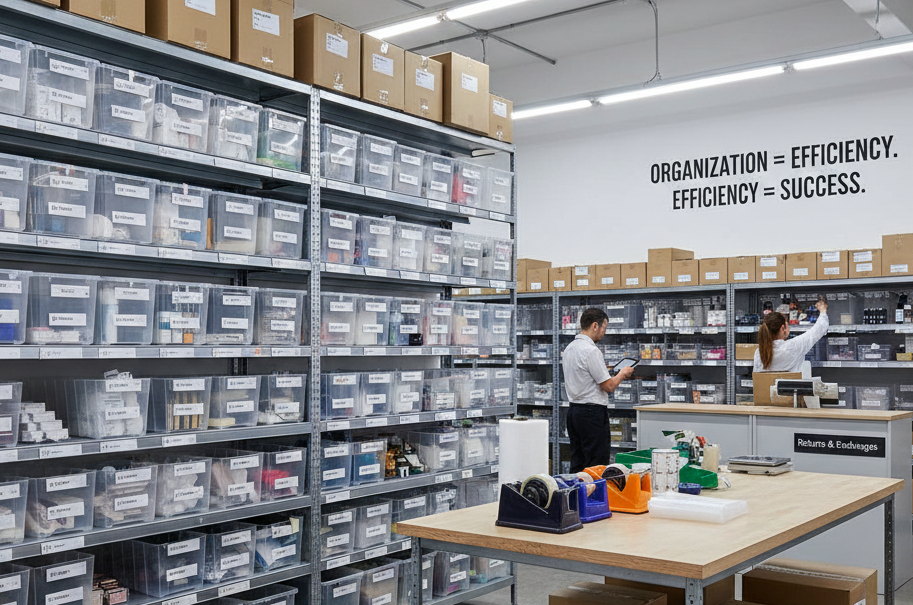 พื้นที่หลังร้านที่ดี ช่วยให้หน้าร้านทำงานง่ายขึ้น - QLC Co., Ltd.